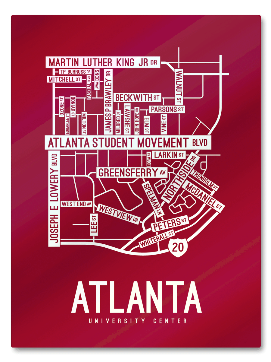 Atlanta Universities Map