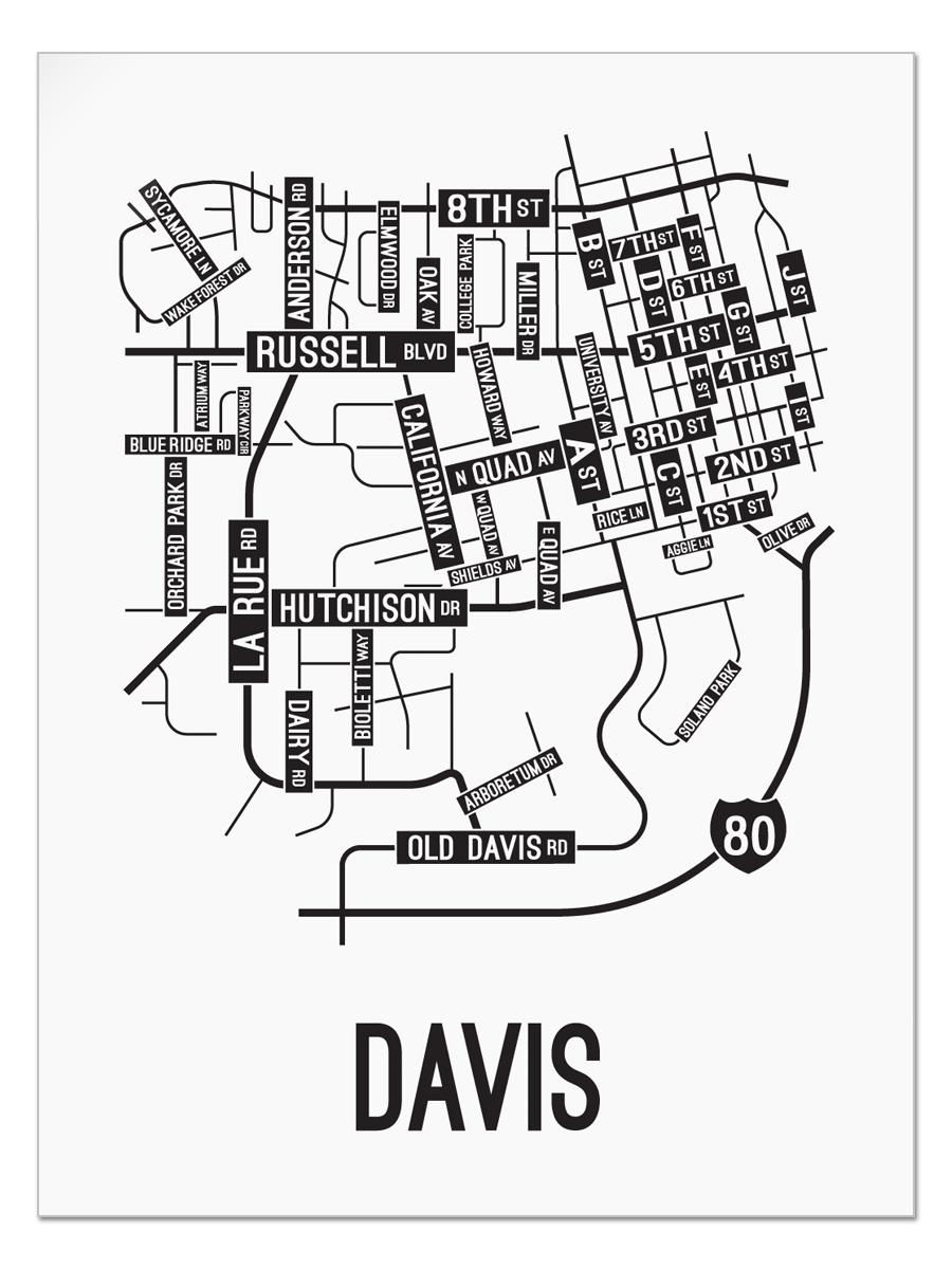 Davis California Map Davis, CA (2012, 24000 Scale) Map By United