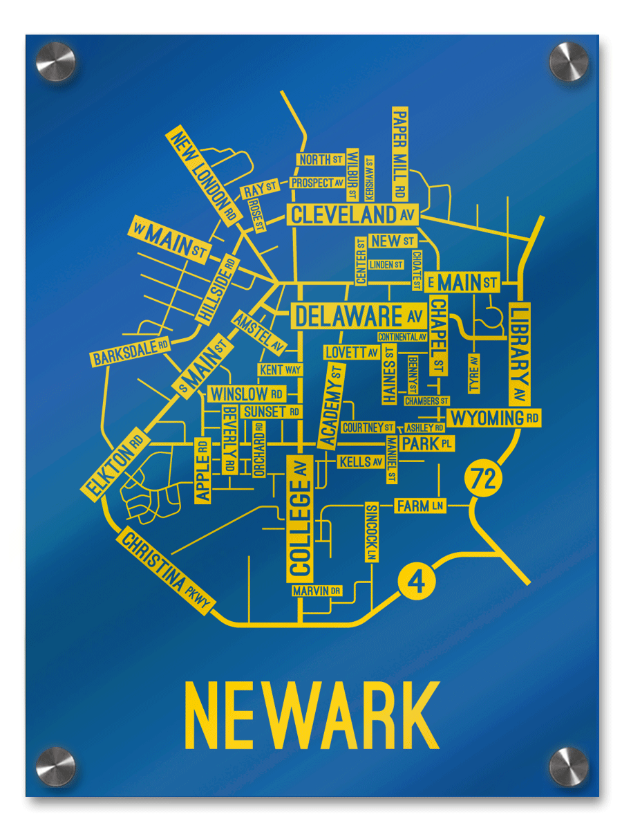 City Of Newark Map