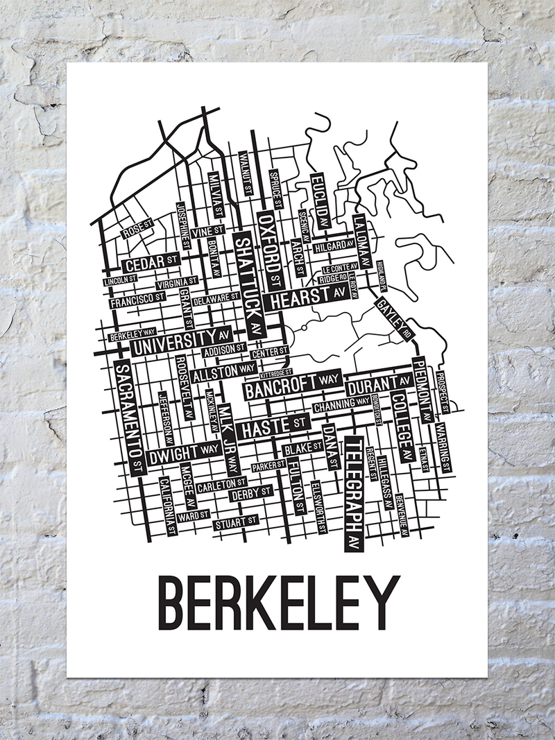 Berkeley - School Street Posters