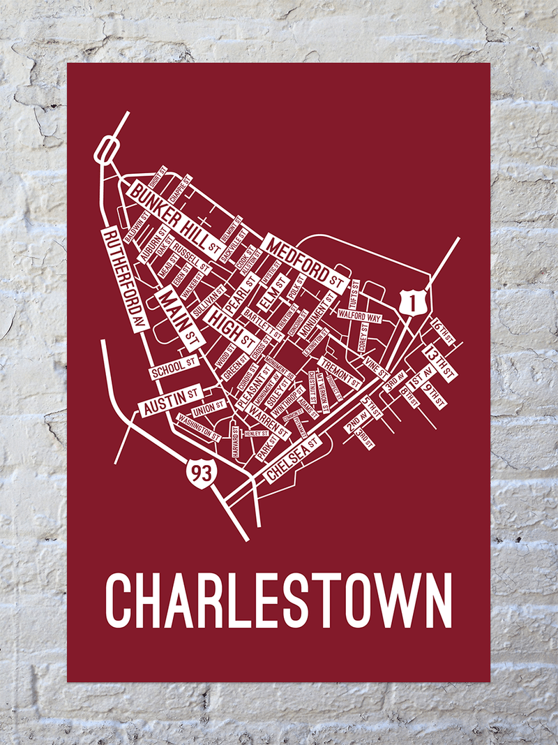 Boston - School Street Posters