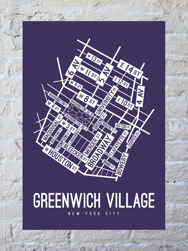 New York - School Street Posters